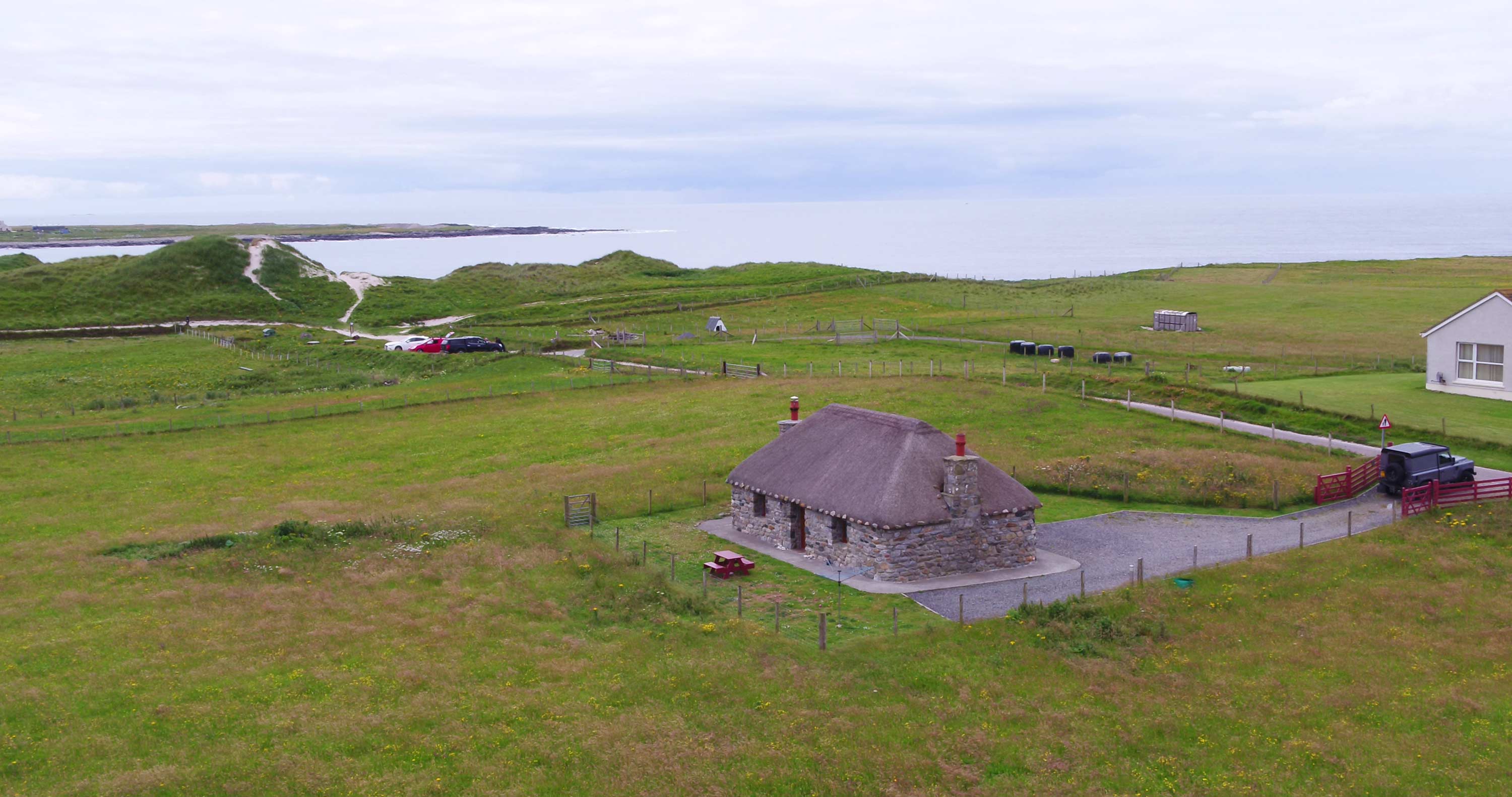 Culla Cottage is located in Aird on the Isle of Benbecula with great ...