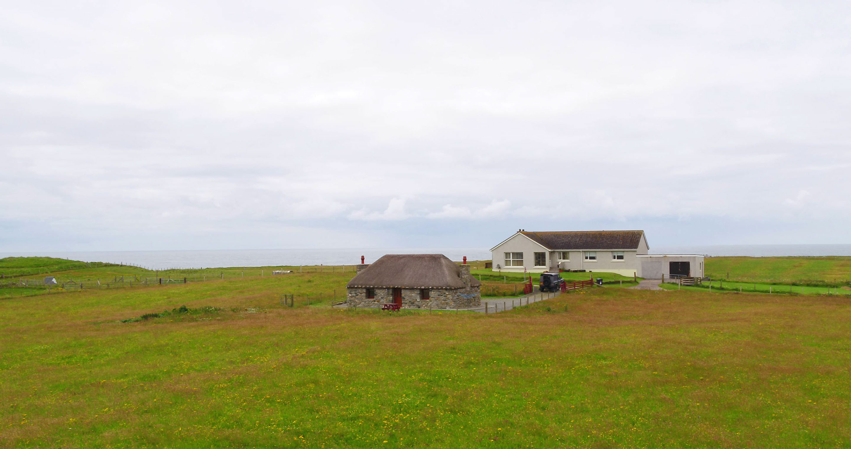 Culla Cottage is located in Aird on the Isle of Benbecula with great ...