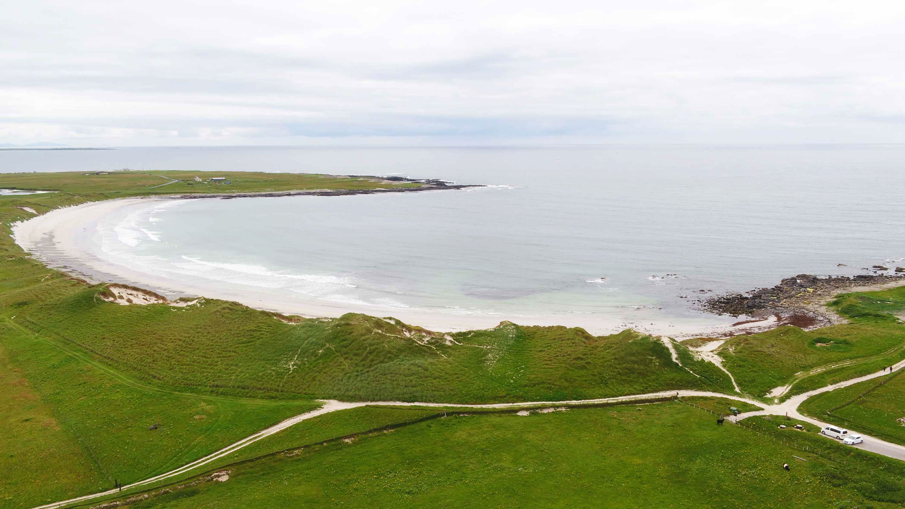 Culla Cottage is located in Aird on the Isle of Benbecula with great ...